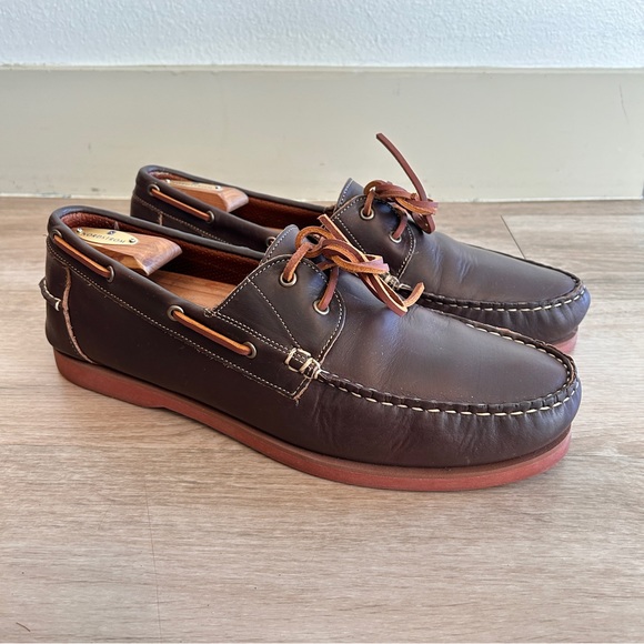 Allen Edmonds | Shoes | Allen Edmonds Force Mens Chromexcel Boat Shoes ...